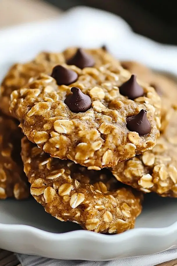 3-Ingredient Oatmeal Breakfast Cookies - Cook Craze