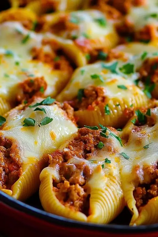 Best Stuffed Shells with Ground Beef - Cook Craze