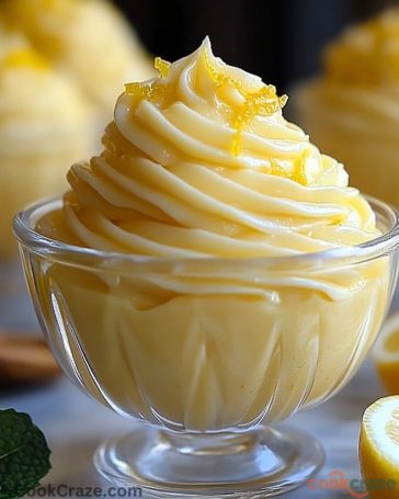 Creamy Lemon Mousse: A Burst of Citrus Delight - Cook Craze