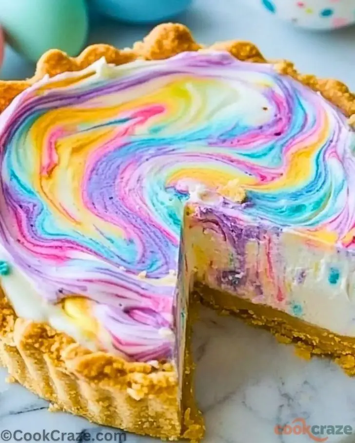 Easter Swirl Pie - Cook Craze