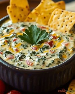 Creamy Espinaca Dip: A Cheesy, Flavor-Packed Party Favorite - Cook Craze