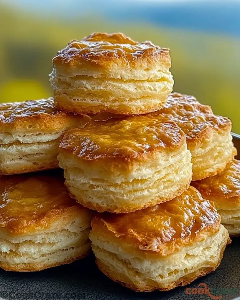 Flaky Mile High Biscuits - Cook Craze