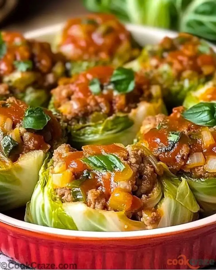 Italian Stuffed Cabbage Rolls - Cook Craze