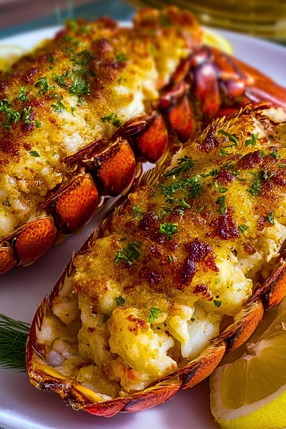 Baked Stuffed Lobster Tail Delight - Cook Craze