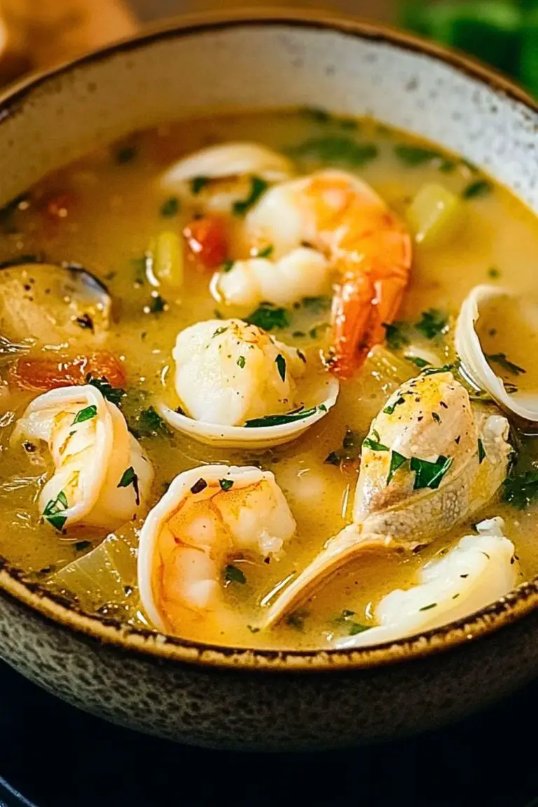 Rustic Seafood Soup Recipe - Cook Craze
