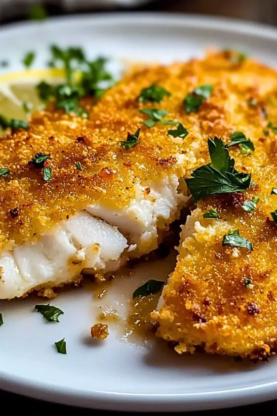 Baked Parmesan Crusted Tilapia Recipe - Cook Craze