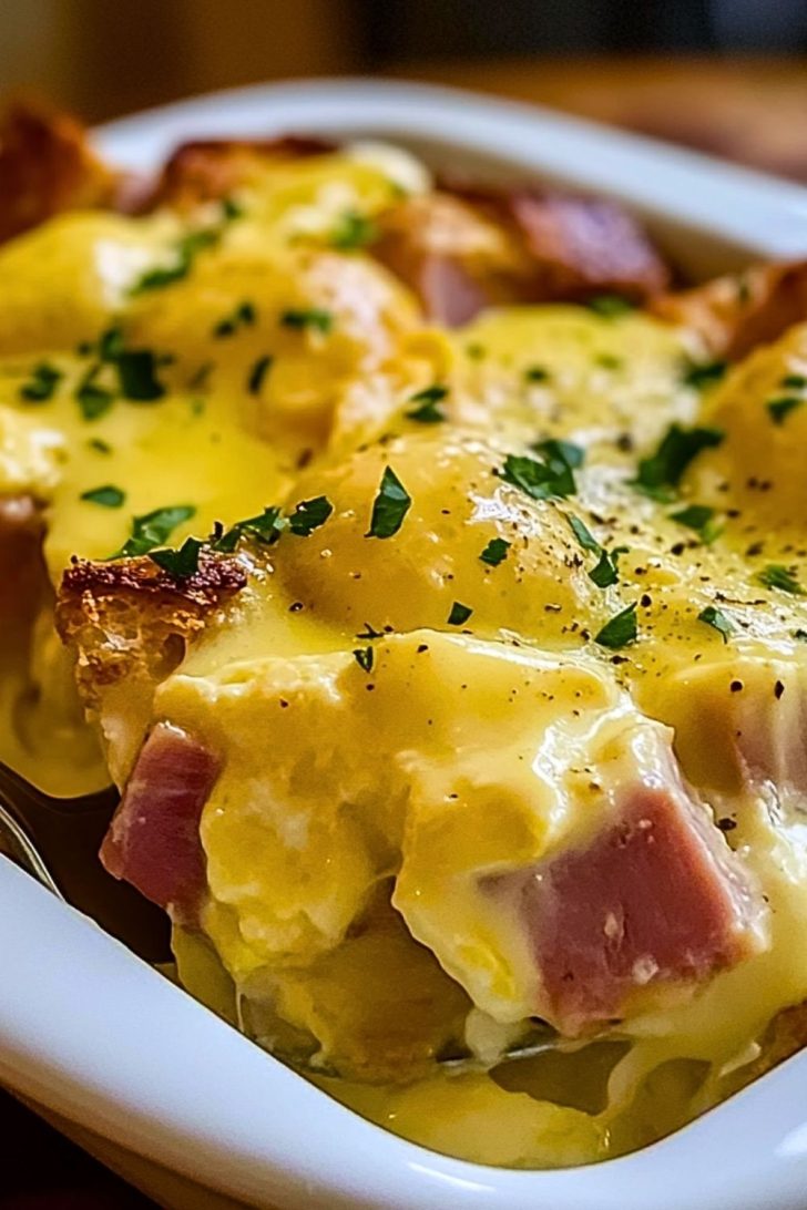 Make-Ahead Eggs Benedict Casserole - Cook Craze