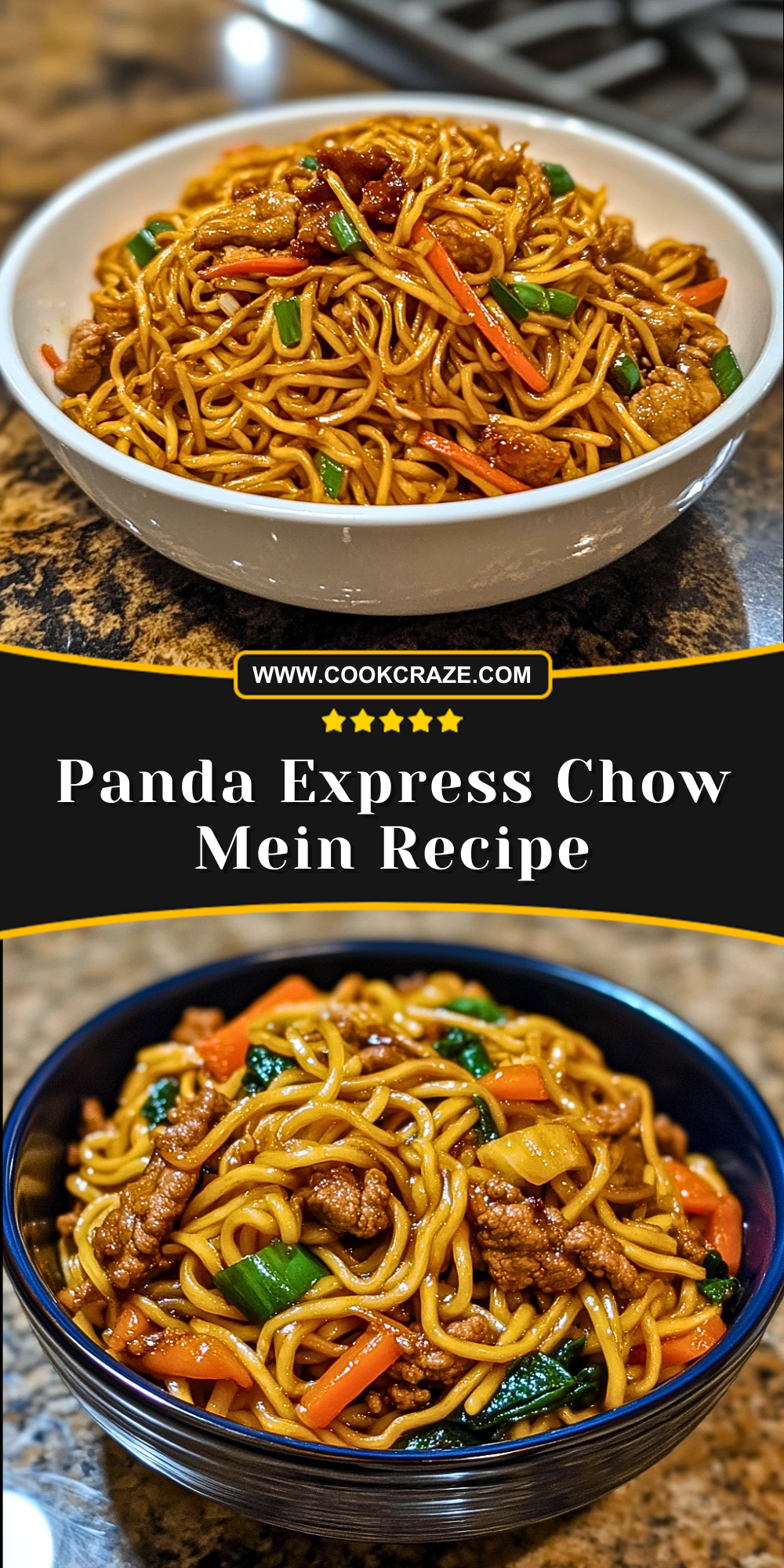 Panda Express Chow Mein Recipe - Cook Craze