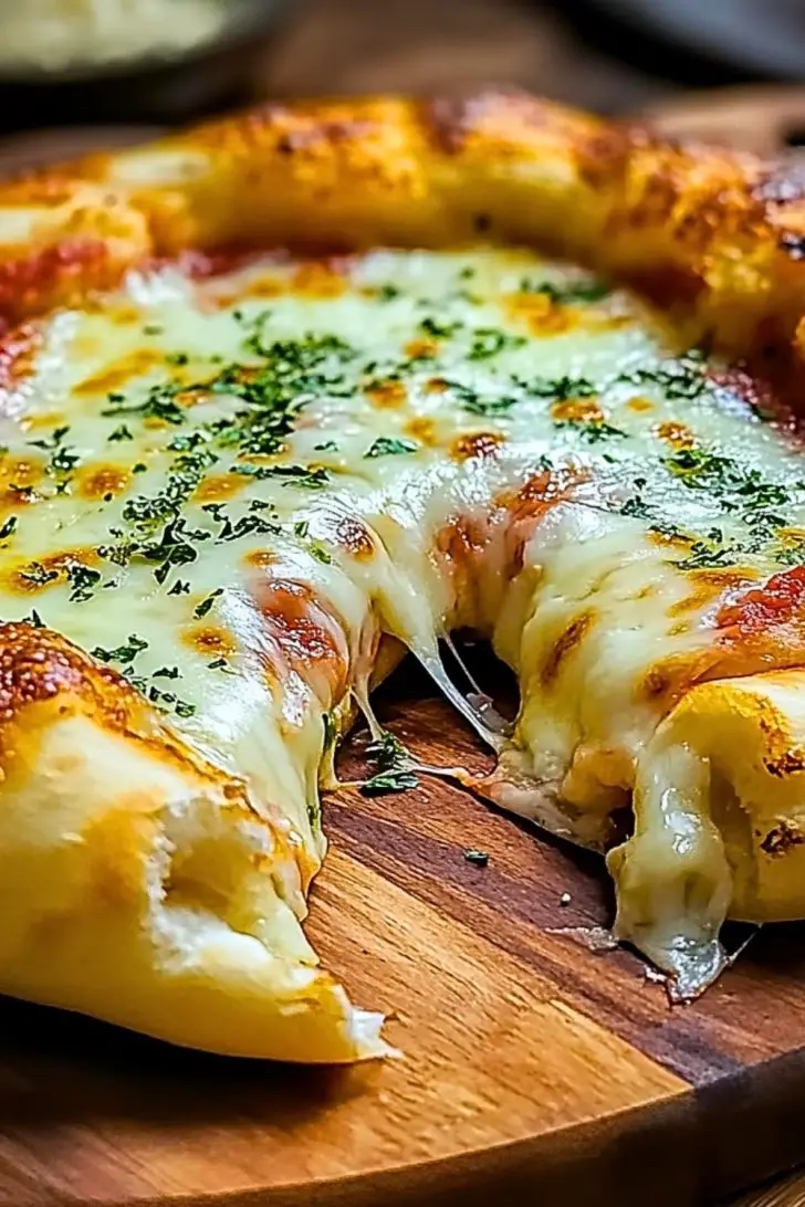 Stuffed Brie Cheese Pizza - Cook Craze