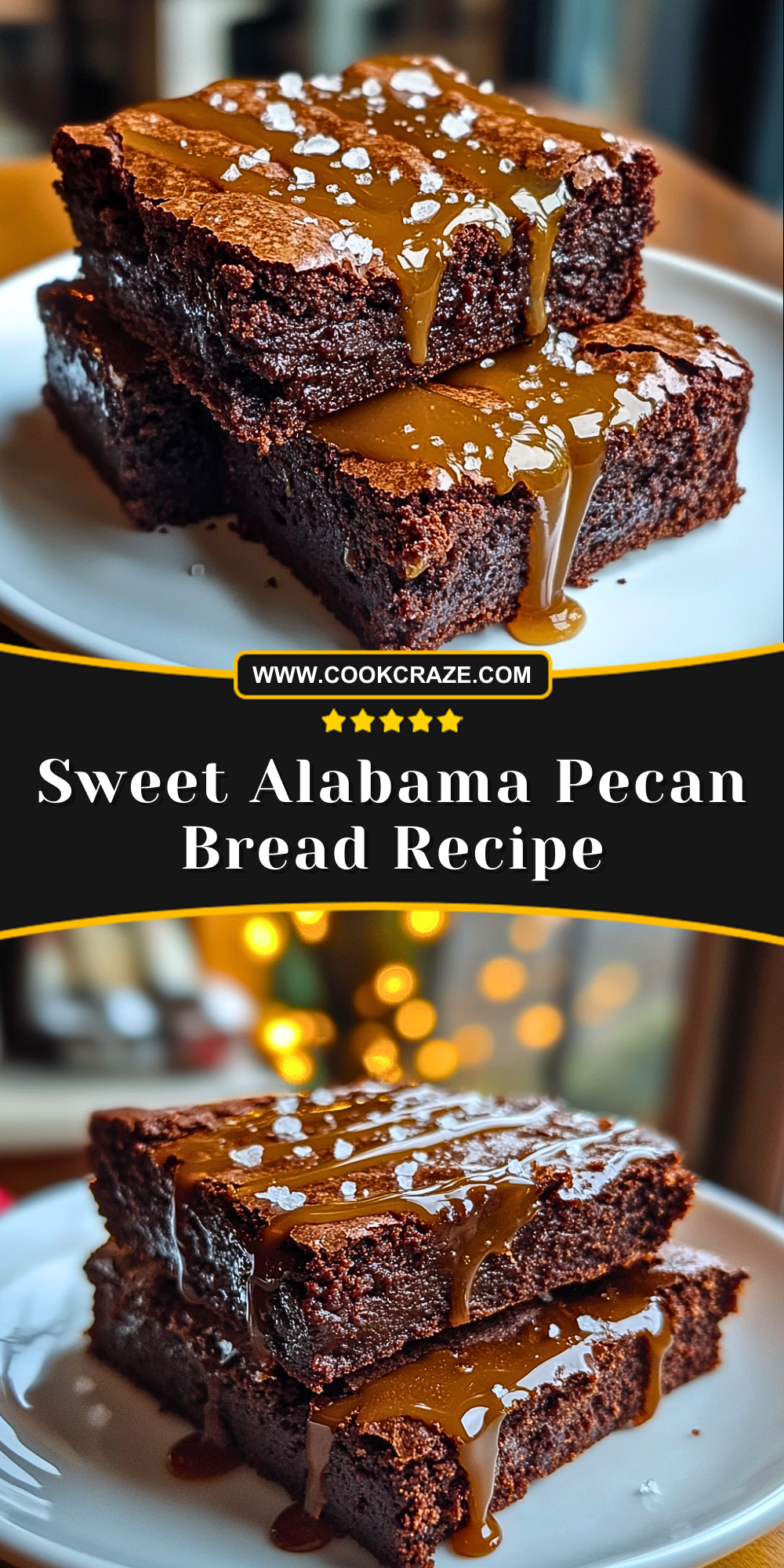 Sweet Alabama Pecan Bread Recipe - Cook Craze