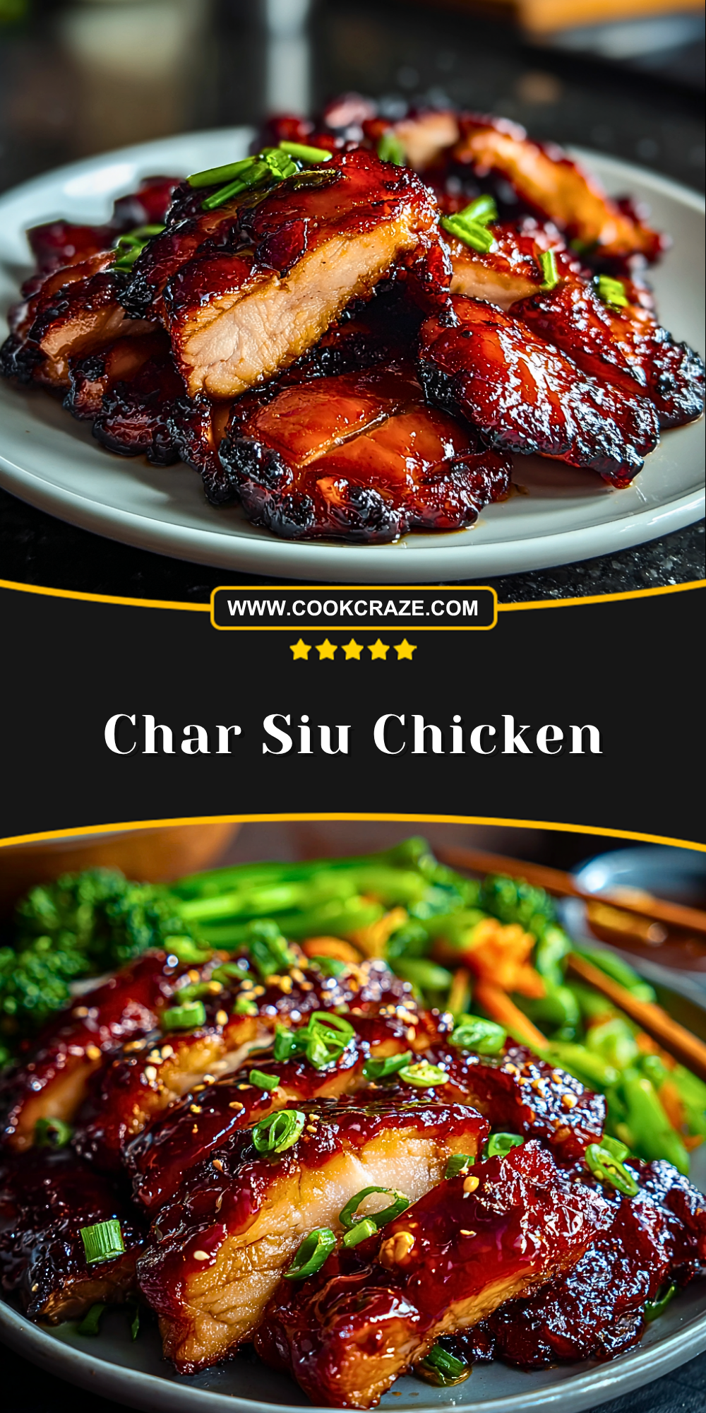 Char Siu Chicken - Cook Craze