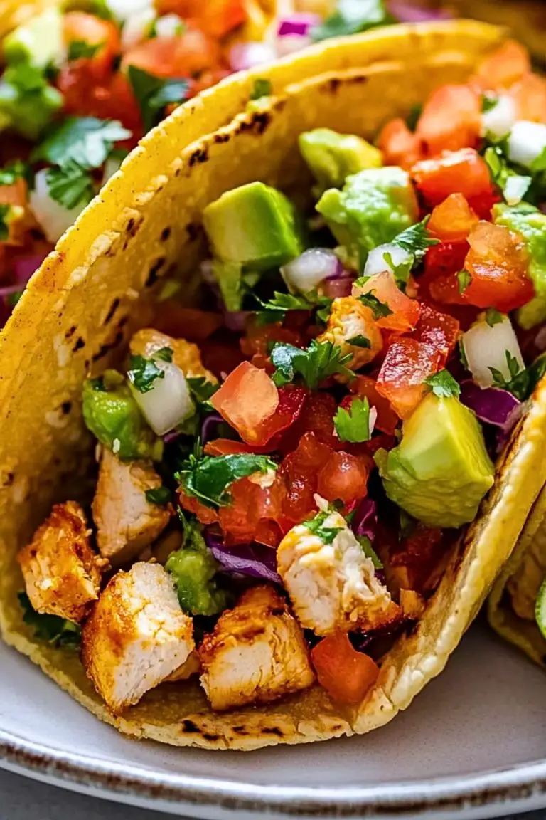Chicken Street Tacos - Cook Craze