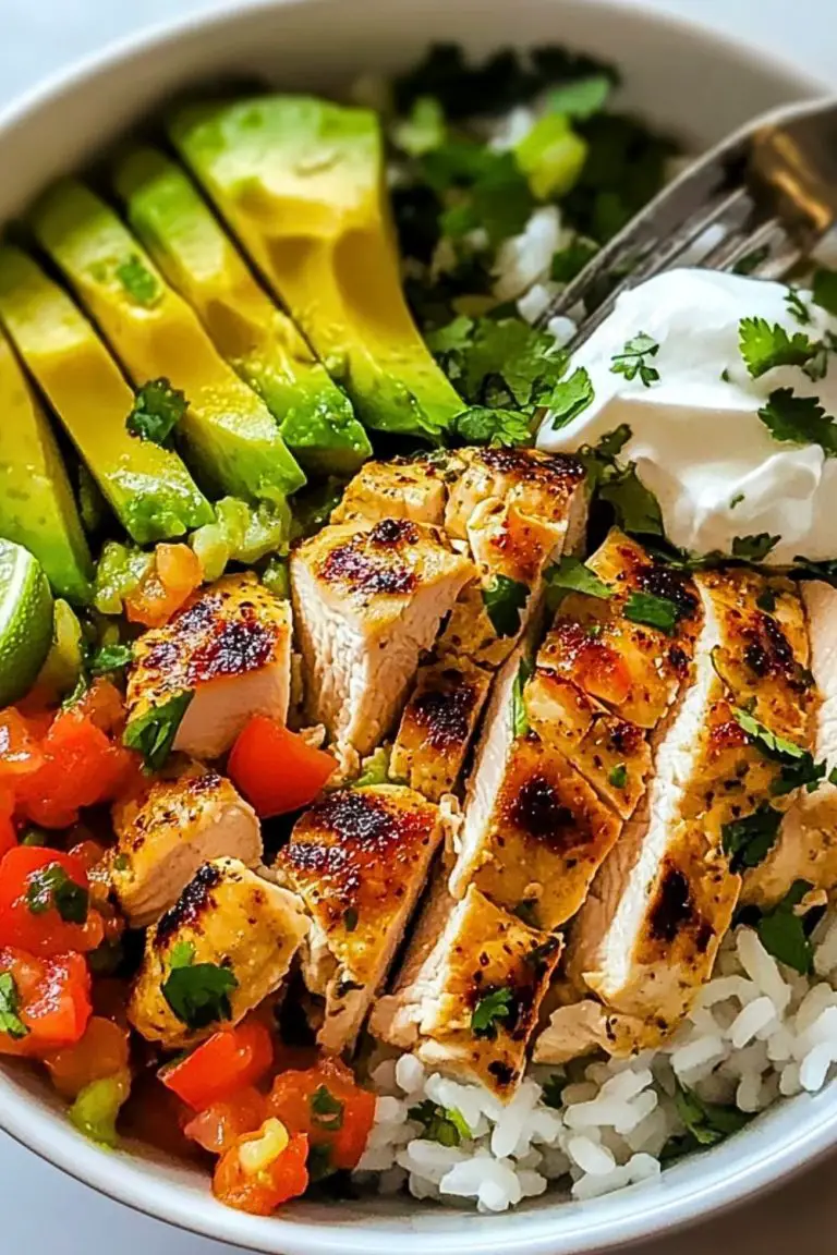 Cilantro Lime Chicken Rice Bowls - Cook Craze