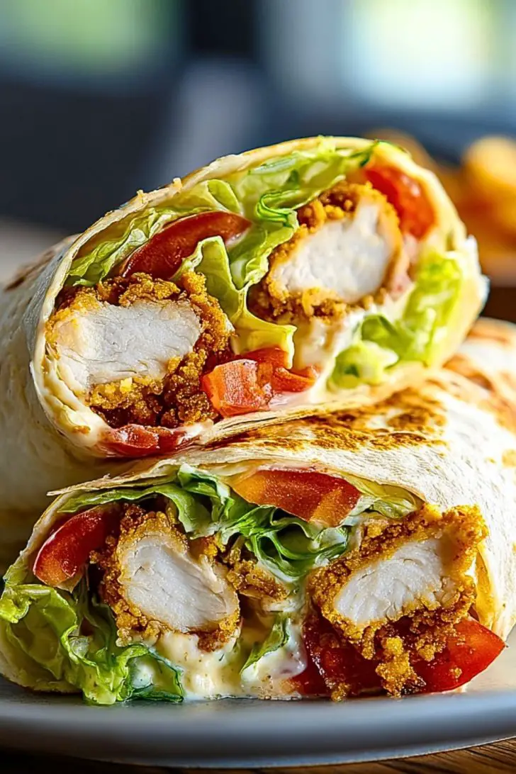 Crispy Chicken Ranch Snack Wrap - Cook Craze