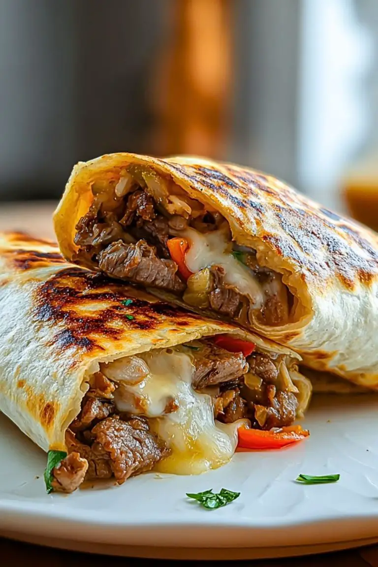 Crispy Philly Cheesesteak Grilled Wraps - Cook Craze