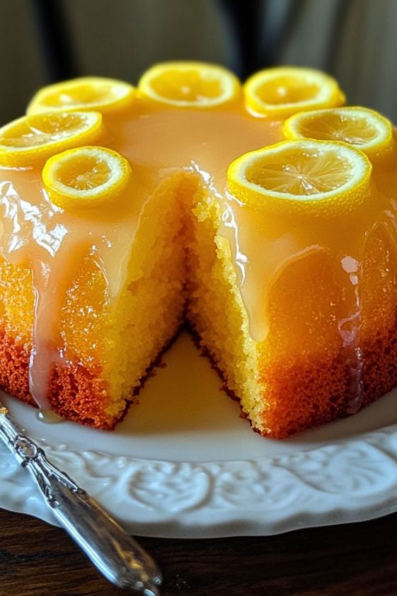 Lemon Cake - Cook Craze