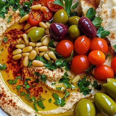 Loaded Hummus - Cook Craze