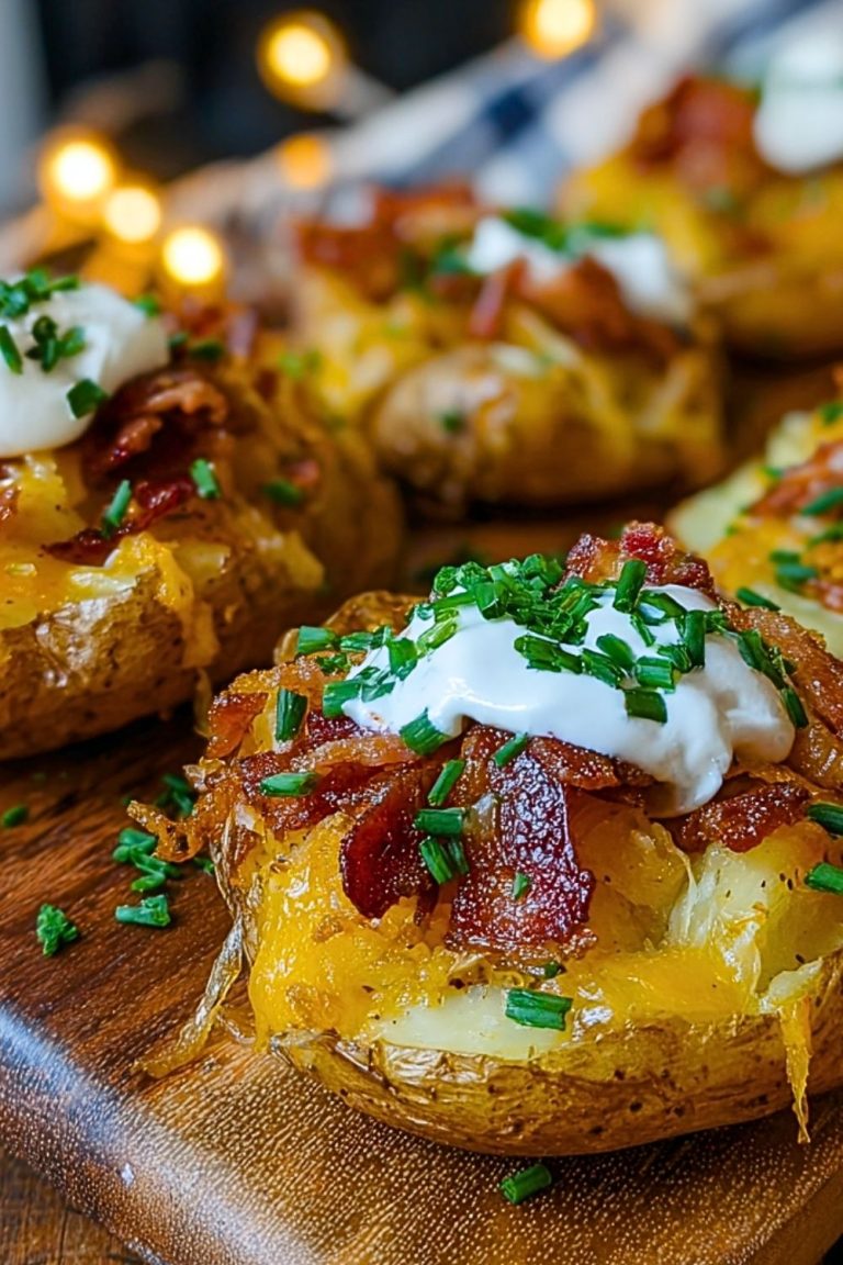 Loaded Smashed Potatoes - Cook Craze