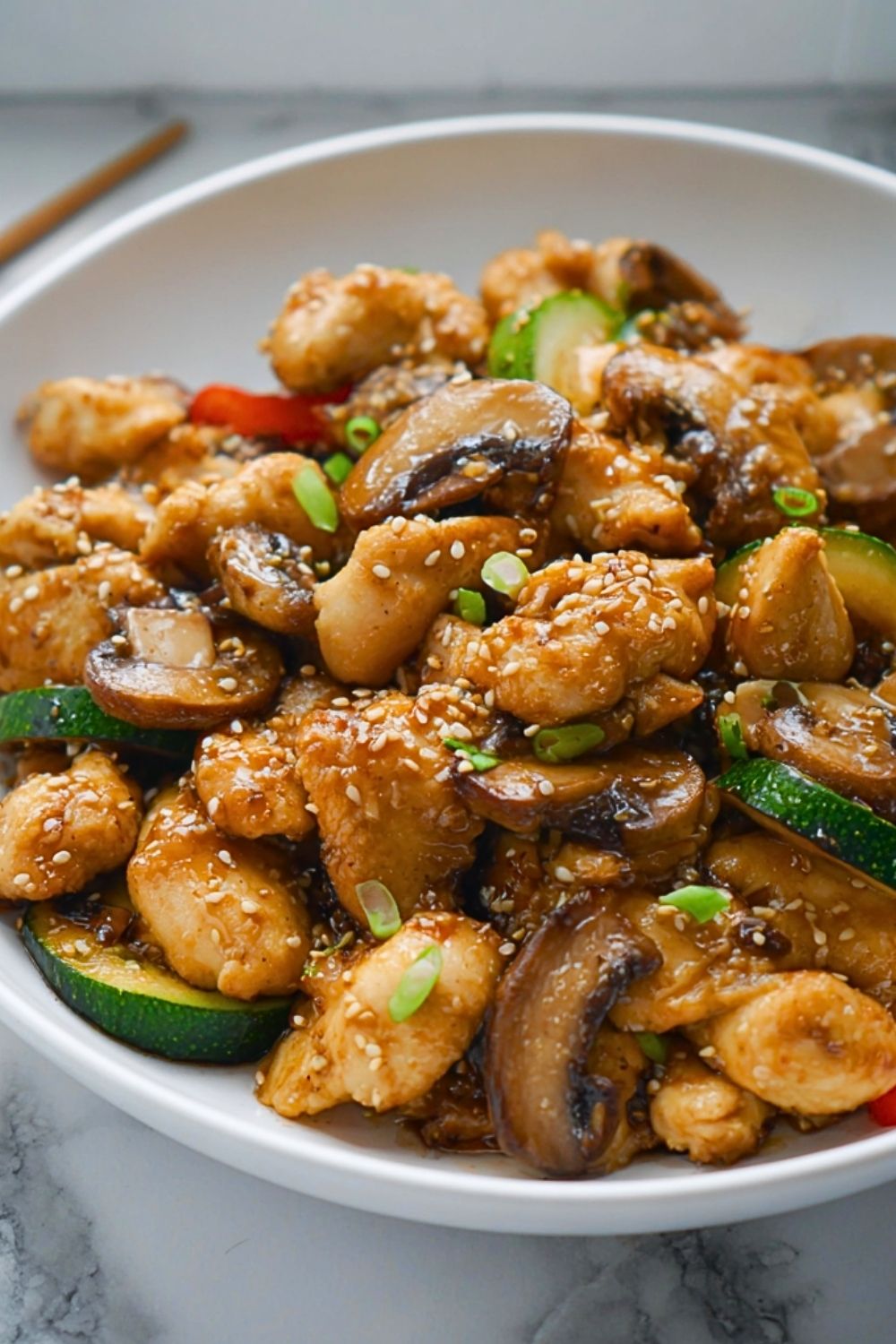 Panda Express Mushroom Chicken - Cook Craze