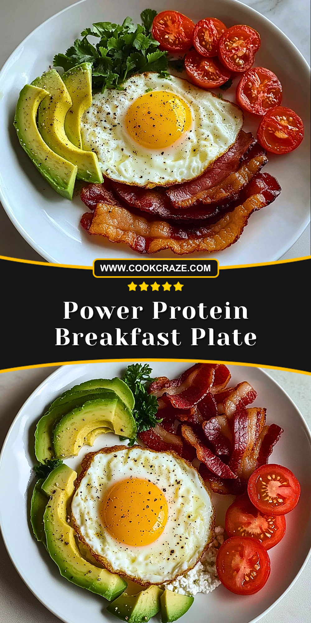 Power Protein Breakfast Plate - Cook Craze