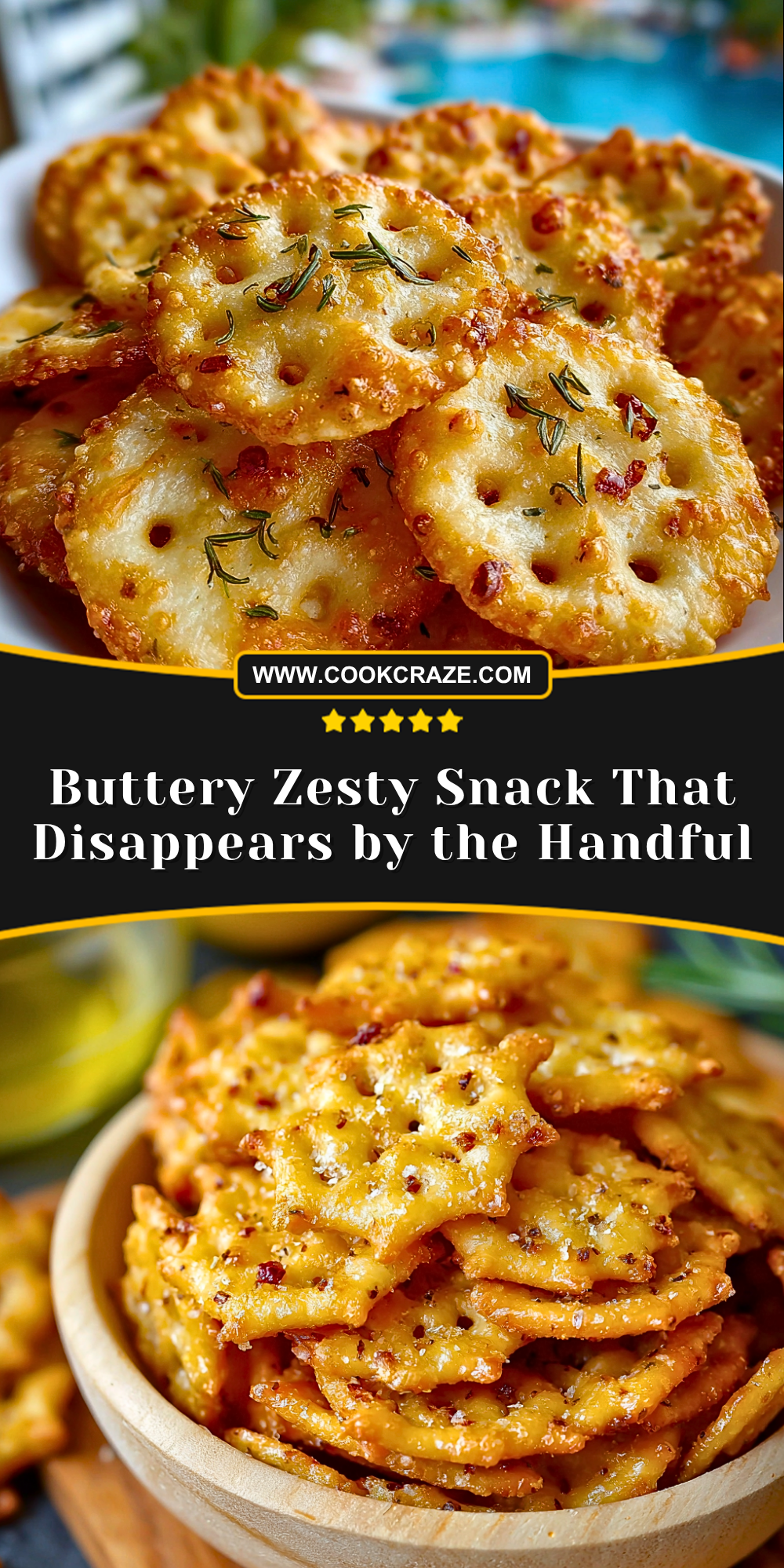 Buttery Zesty Snack That Disappears by the Handful - Cook Craze