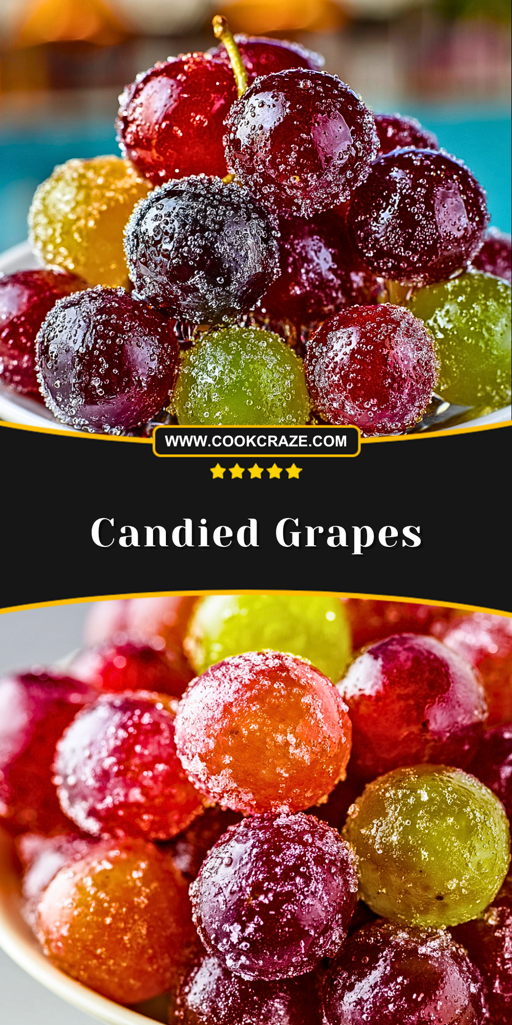 Candied Grapes - Cook Craze