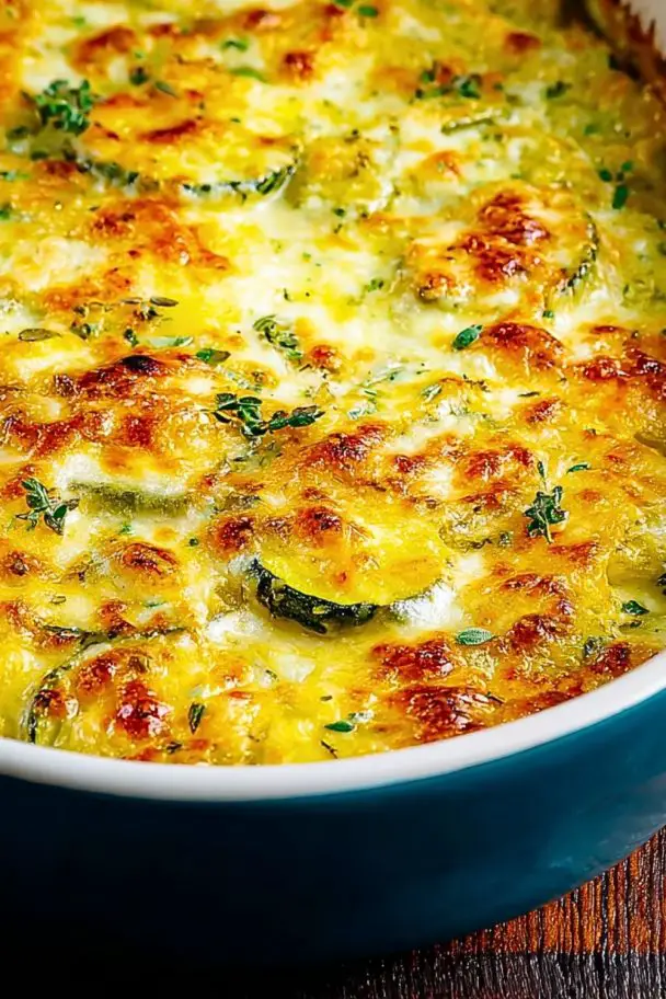 Cheesy Squash and Zucchini Casserole - Cook Craze