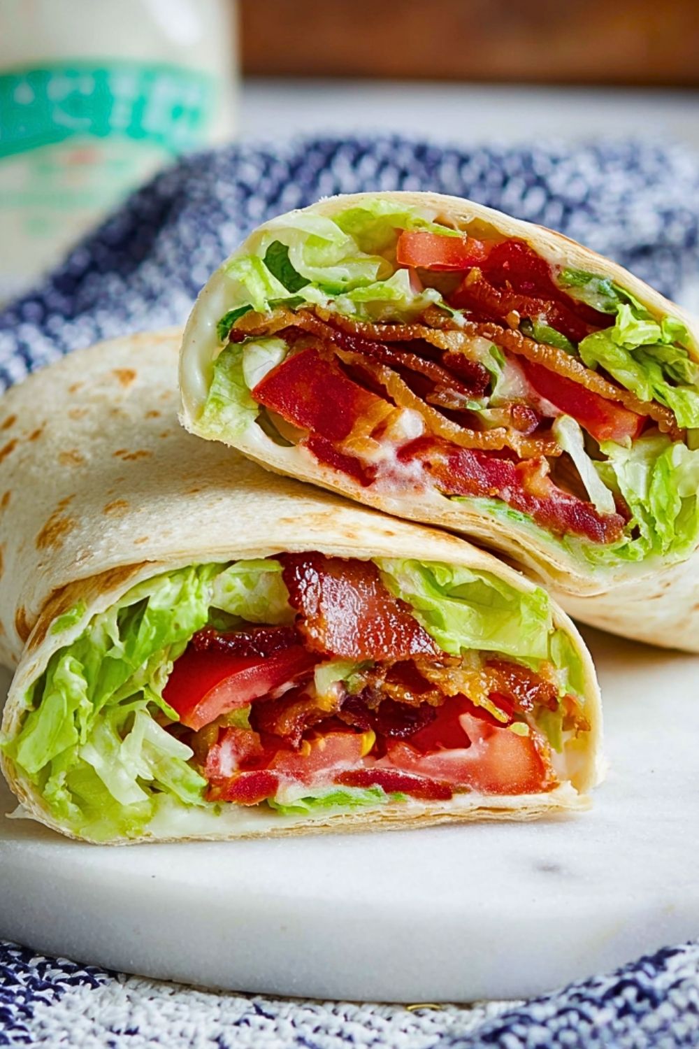 Easy BLT Wrap - Cook Craze