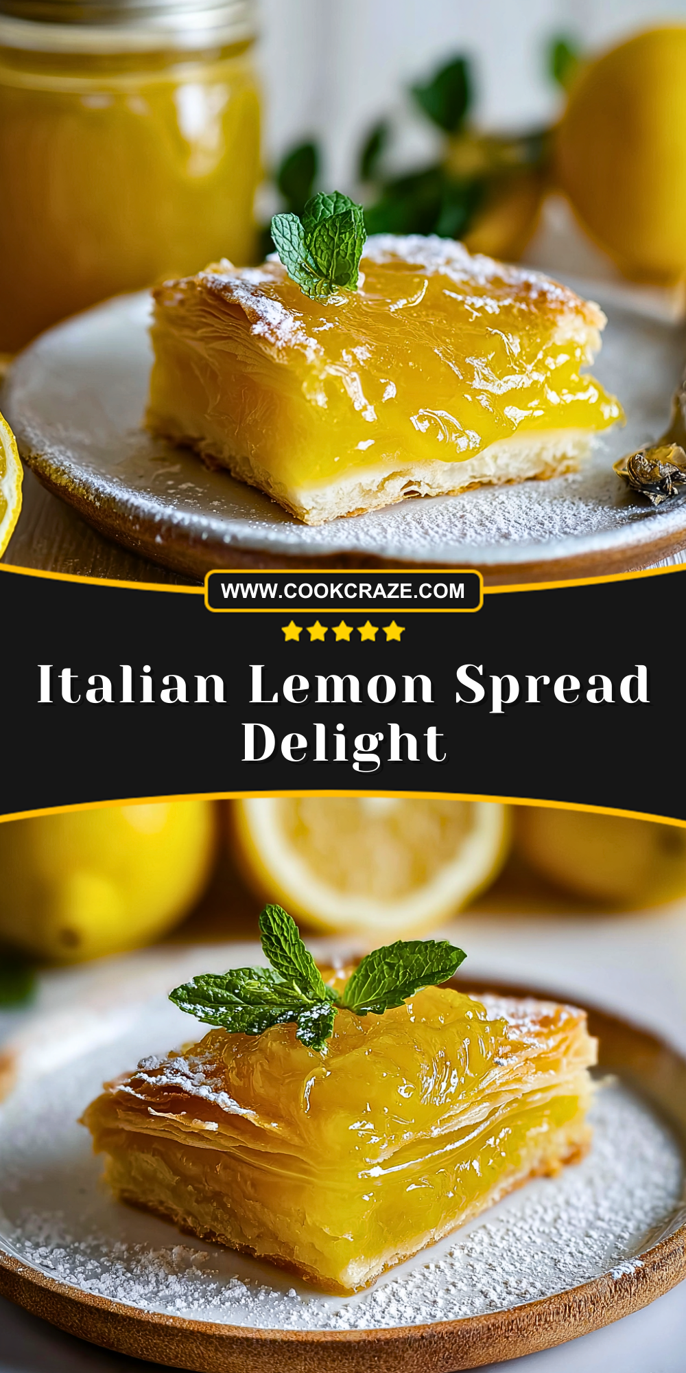 Italian Lemon Spread Delight - Cook Craze