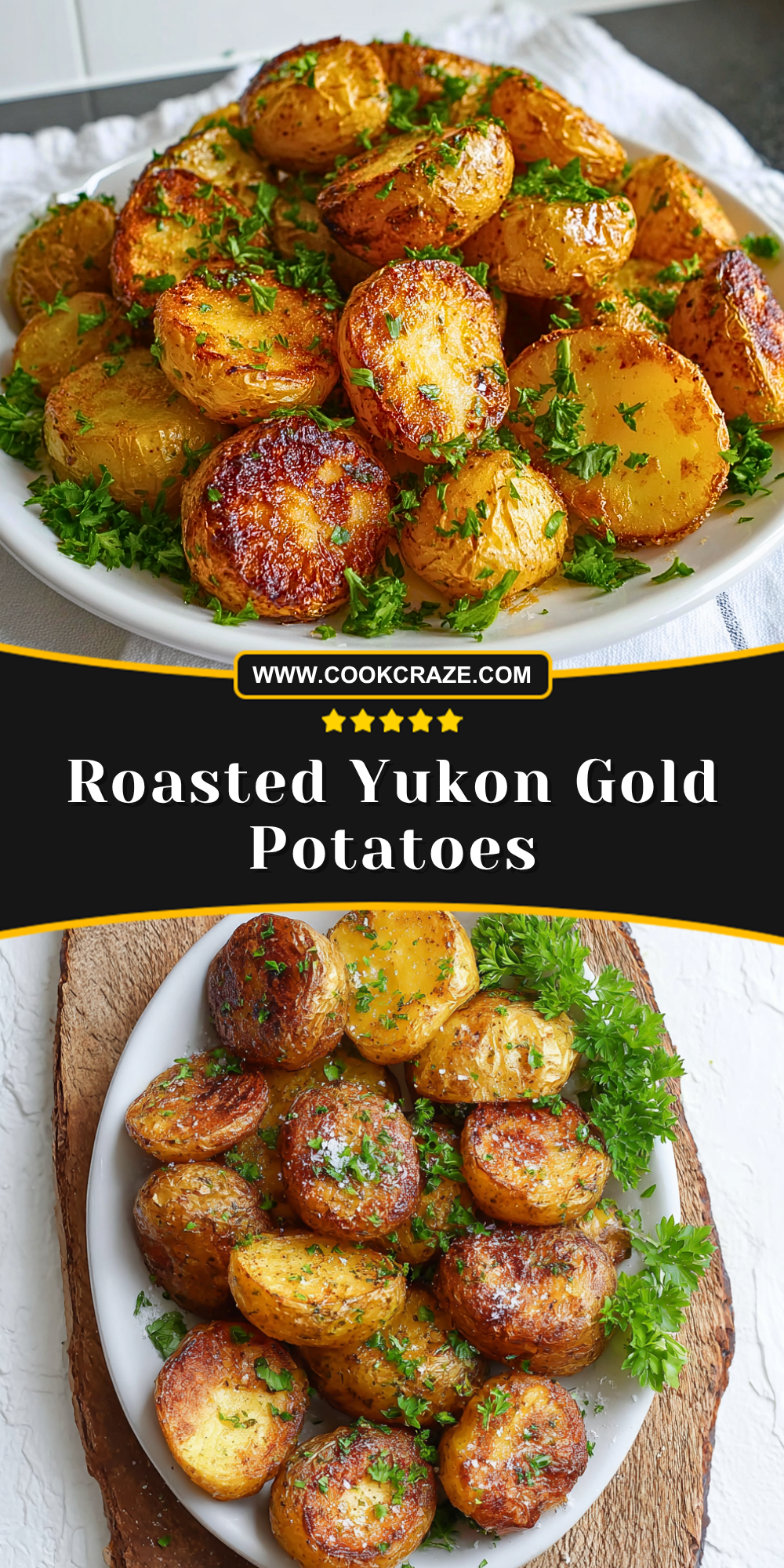 Roasted Yukon Gold Potatoes - Cook Craze
