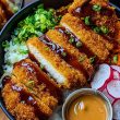 Crispy Japanese Katsu Bowl Recipe - Cook Craze
