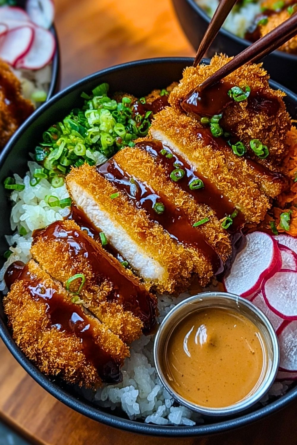 Crispy Japanese Katsu Bowl Recipe - Cook Craze
