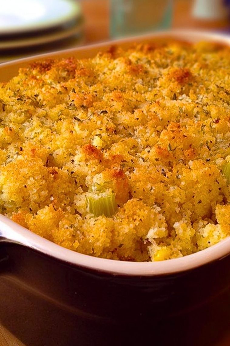 Mama's Cornbread Dressing Recipe - Cook Craze
