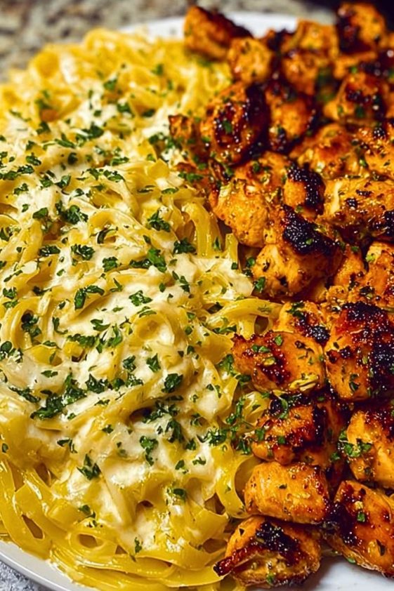 Savory Lemon Garlic Butter Chicken Bites Recipe - Cook Craze