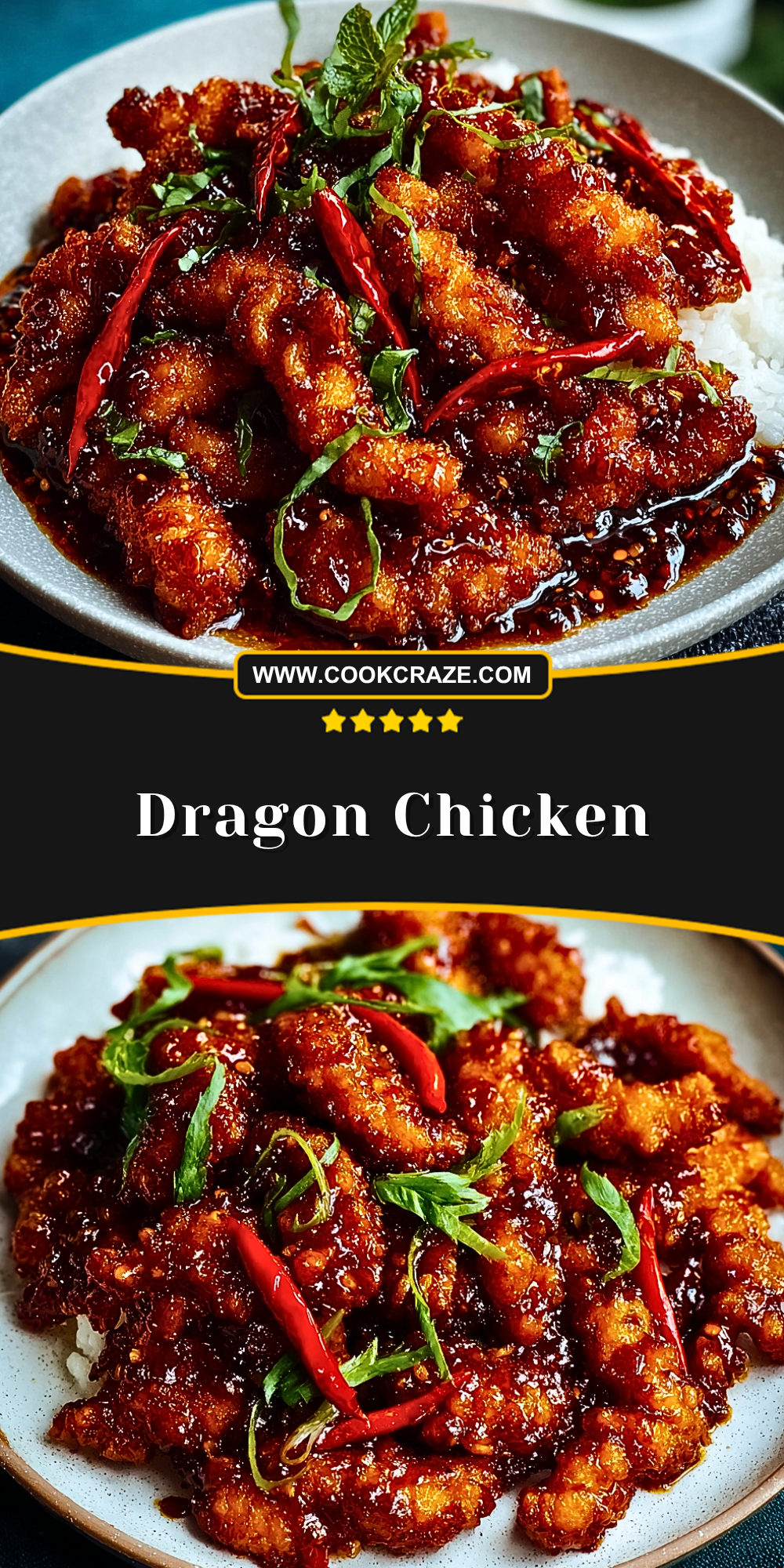 Dragon Chicken - Cook Craze
