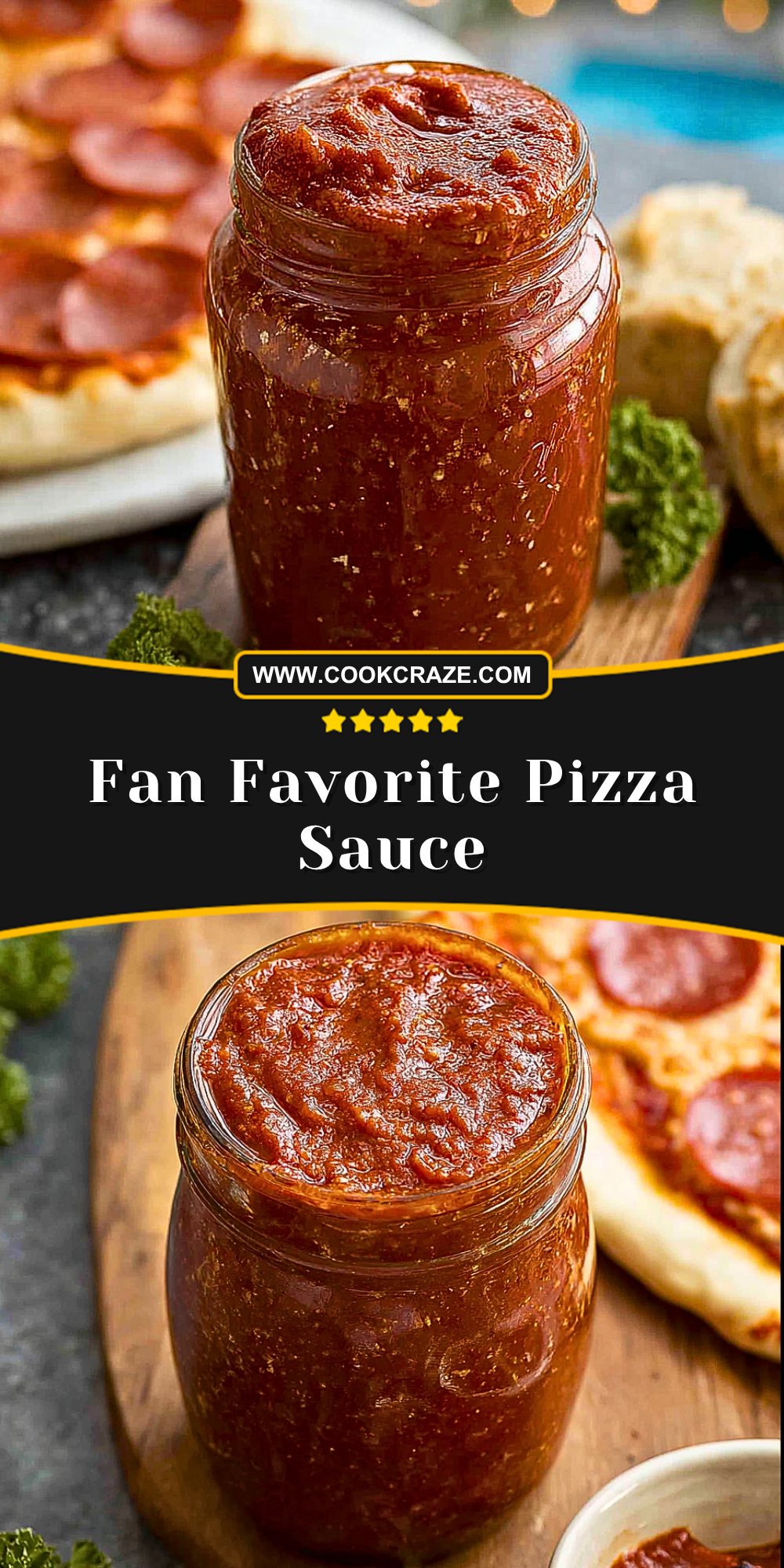 Fan Favorite Pizza Sauce - Cook Craze