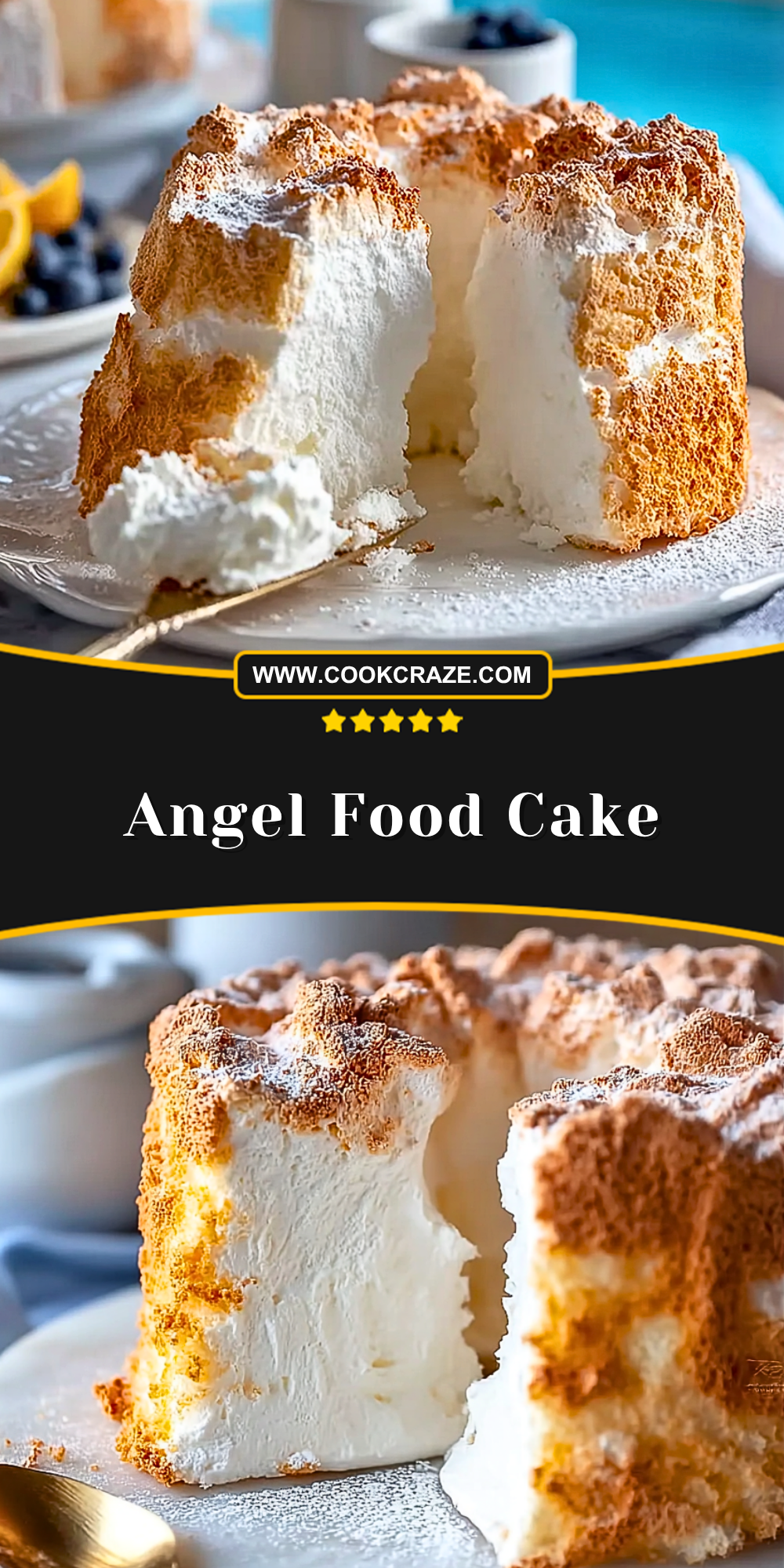Angel Food Cake - Cook Craze