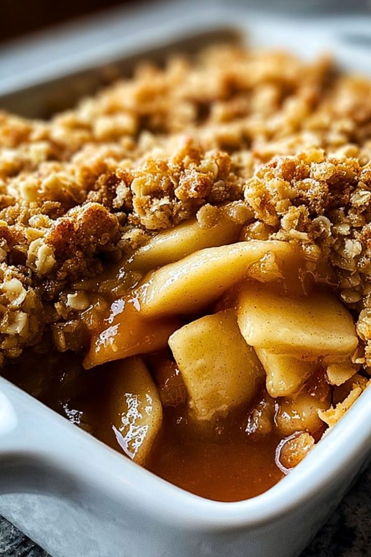 Easy Apple Crisp - Cook Craze