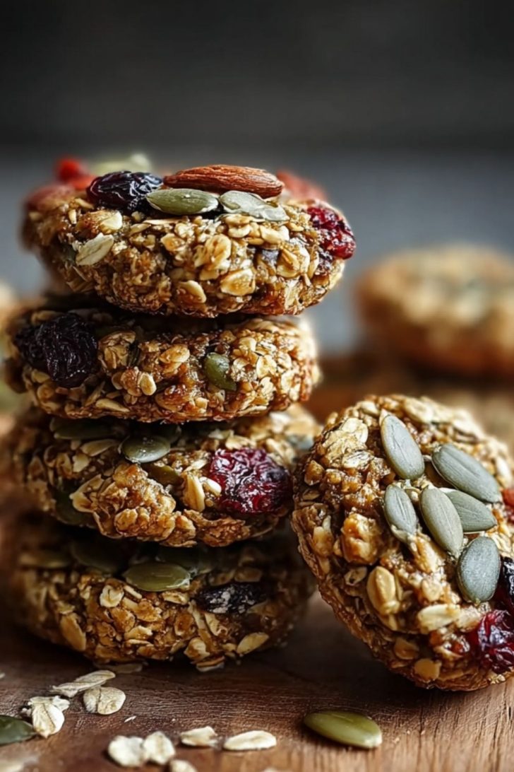 Healthy Nut & Seed Energy Cookies - Cook Craze