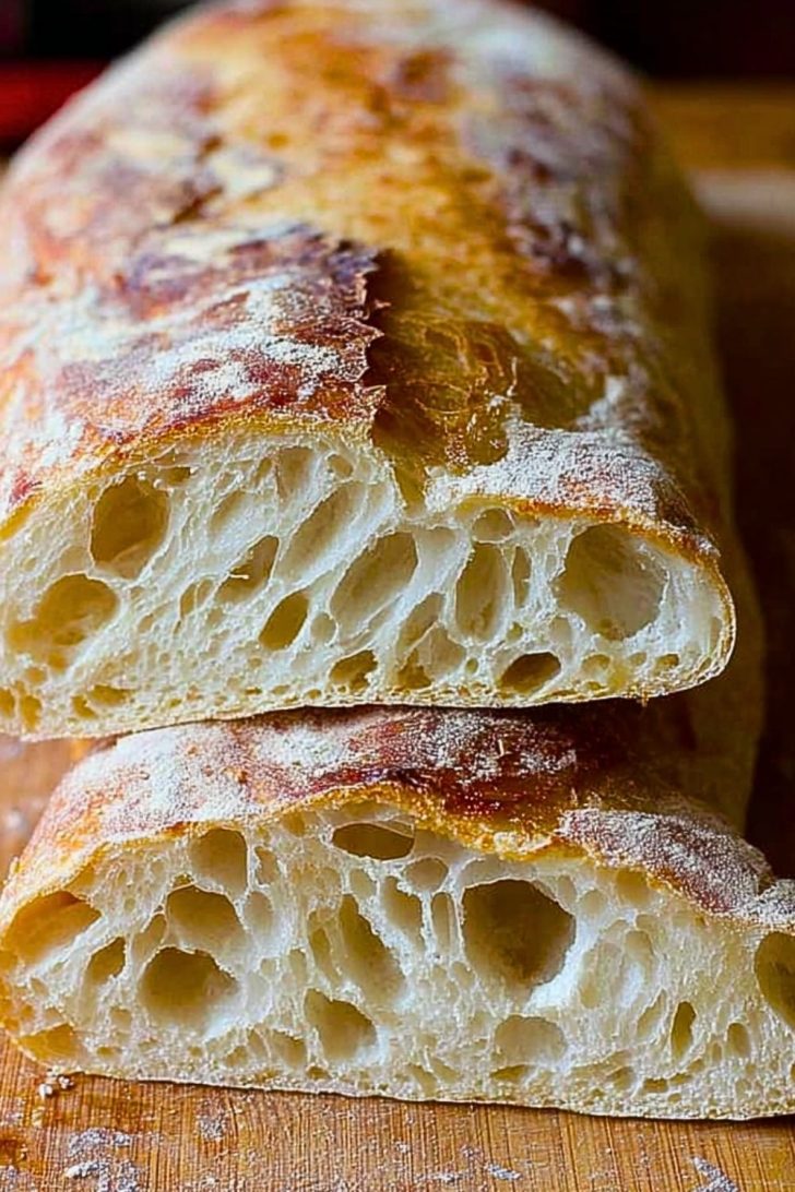 Homemade Ciabatta Bread - Cook Craze
