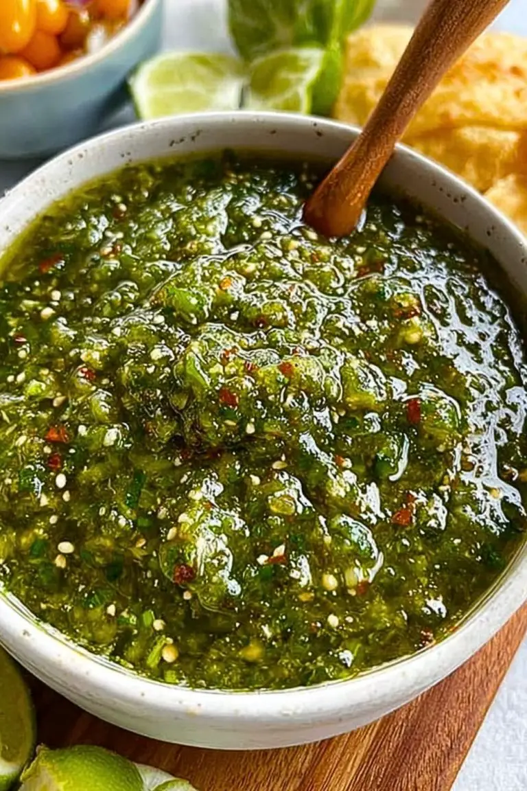 Homemade Salsa Verde - Cook Craze