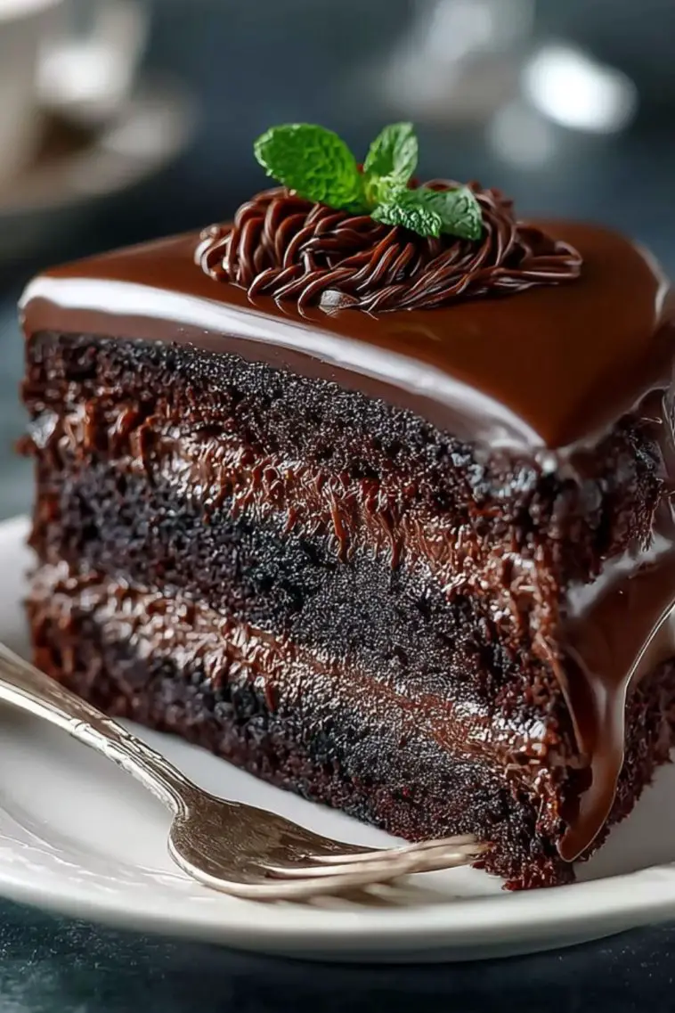 Midnight Fudge Cake - Cook Craze