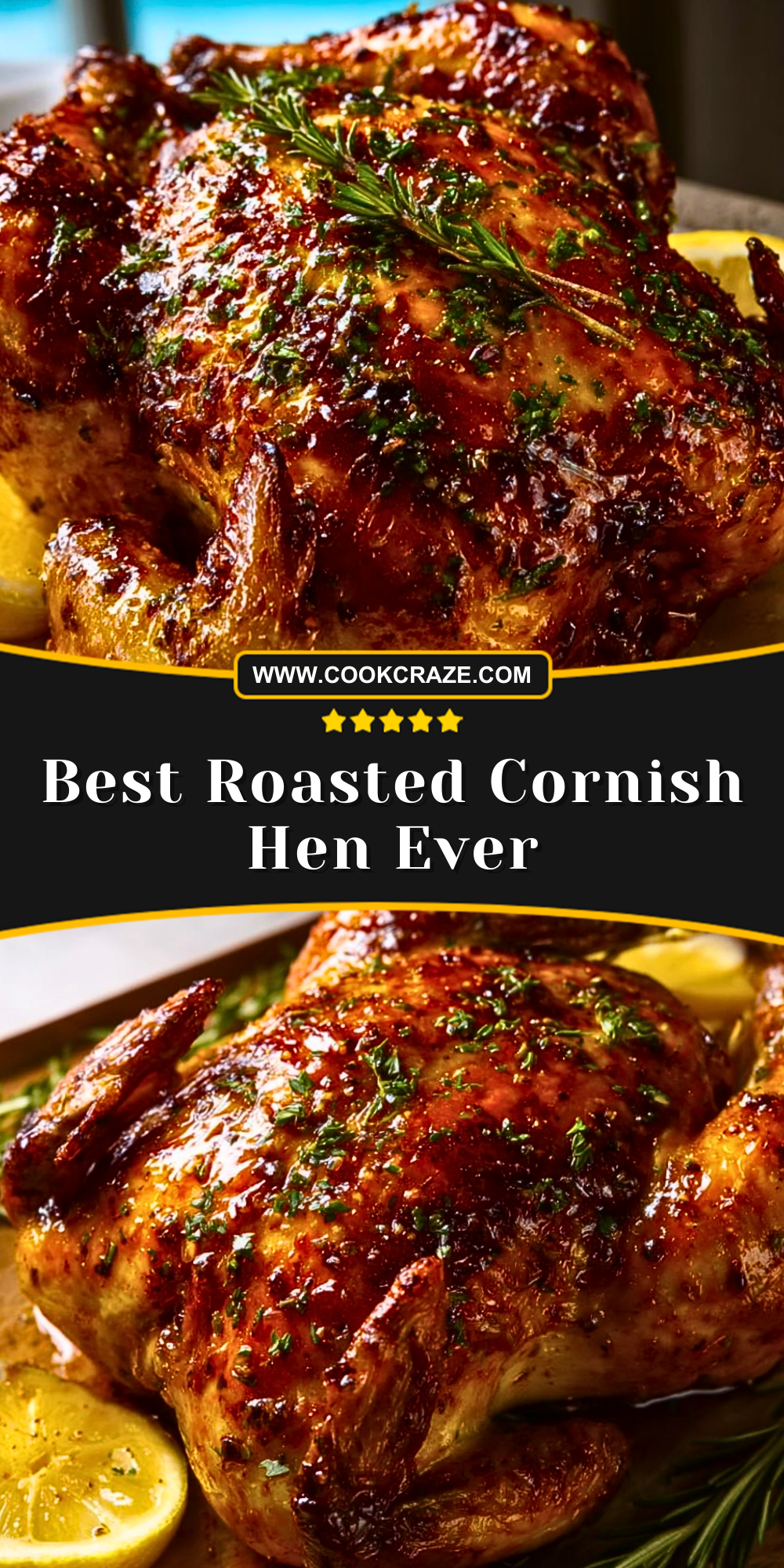 Best Roasted Cornish Hen Ever - Cook Craze