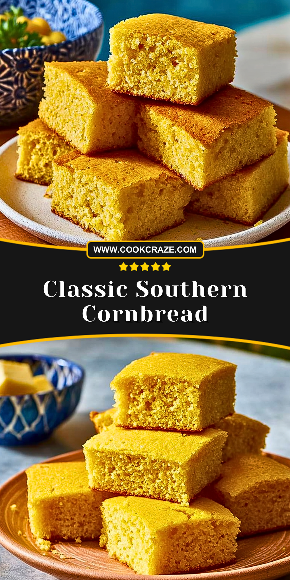 Classic Southern Cornbread - Cook Craze