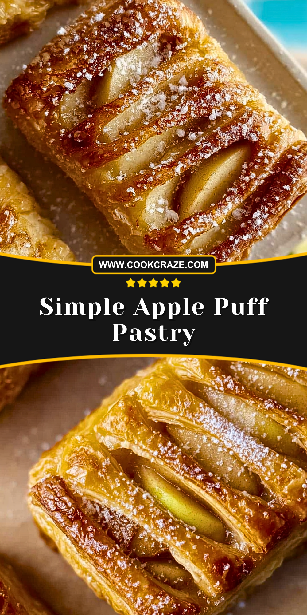 Simple Apple Puff Pastry - Cook Craze