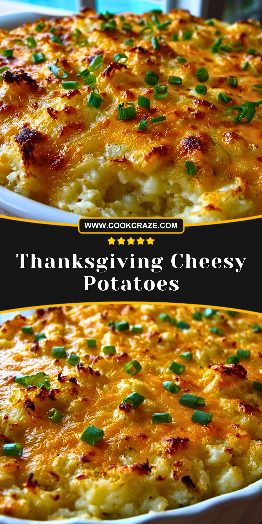 Thanksgiving Cheesy Potatoes - Cook Craze