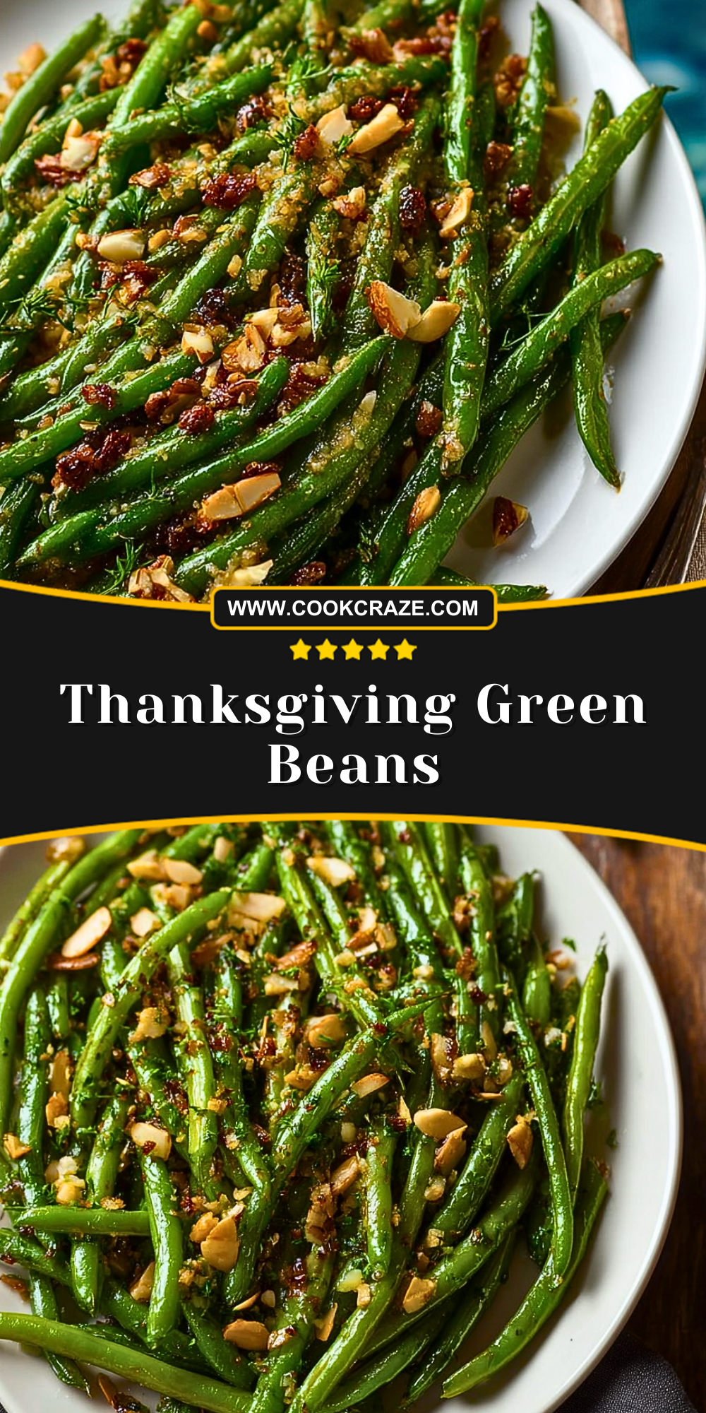 Thanksgiving Green Beans - Cook Craze