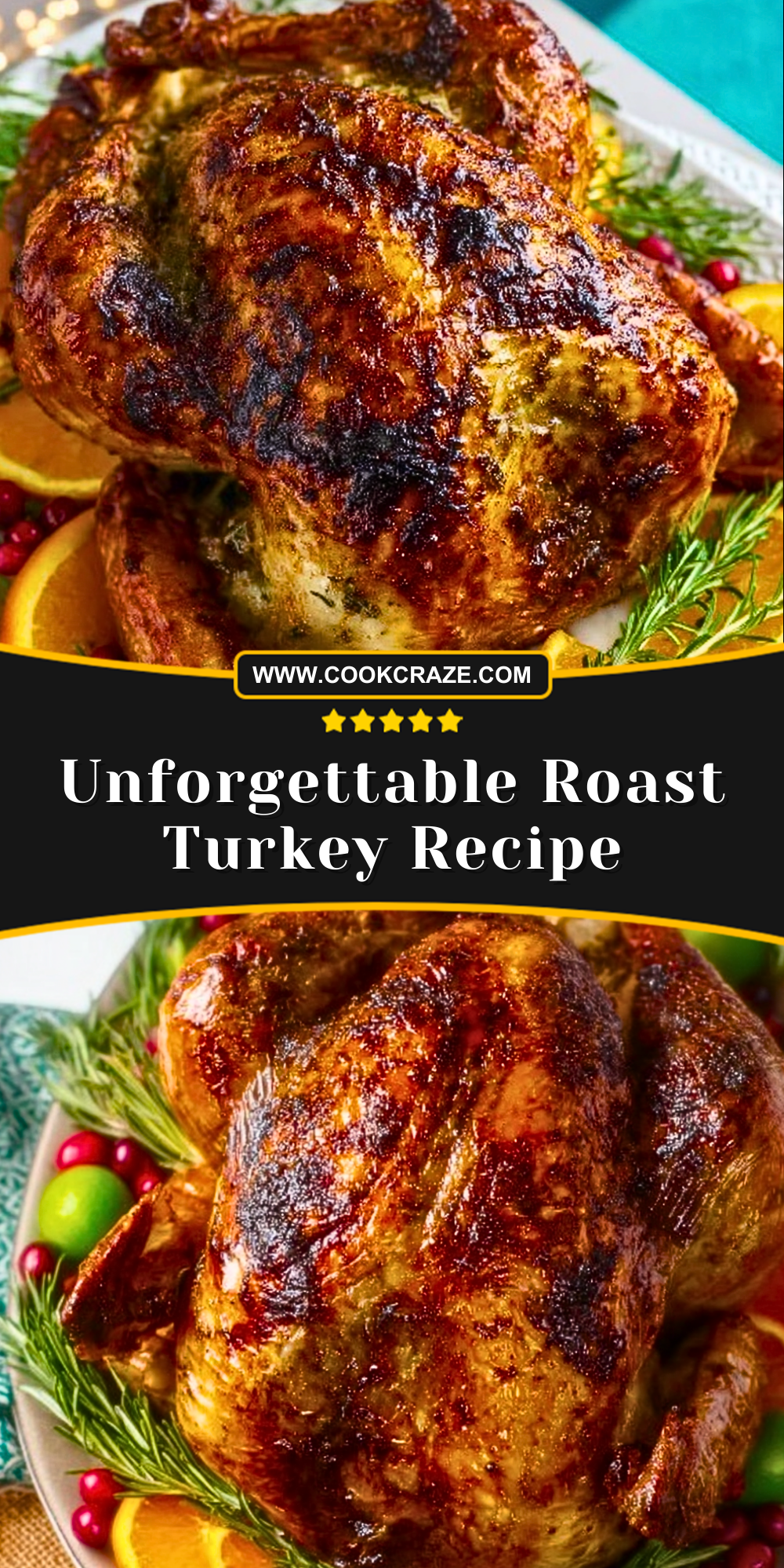 Unforgettable Roast Turkey Recipe - Cook Craze