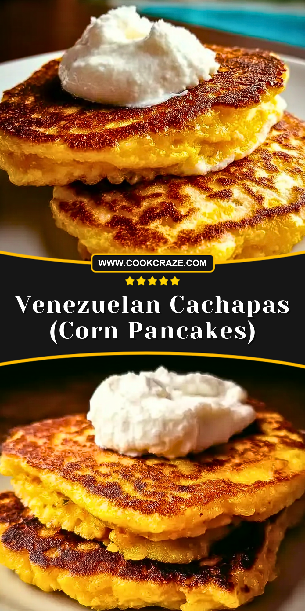 Venezuelan Cachapas (Corn Pancakes) - Cook Craze