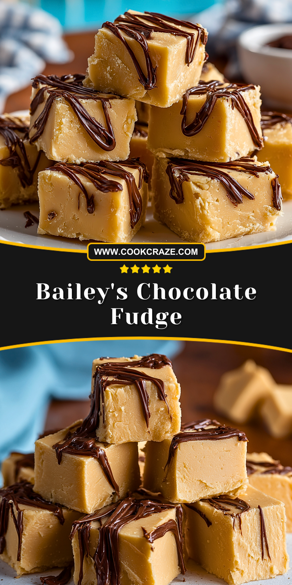 Bailey's Chocolate Fudge - Cook Craze